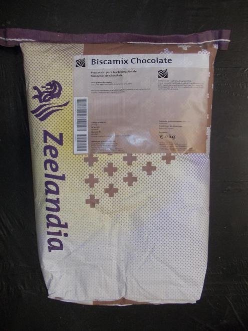 Bizcocho biscamix de chocolate saco de 15kg | COMERCIAL